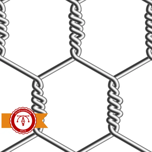 Wire mesh fence Stock Vectors, Royalty Free Wire mesh fence ...