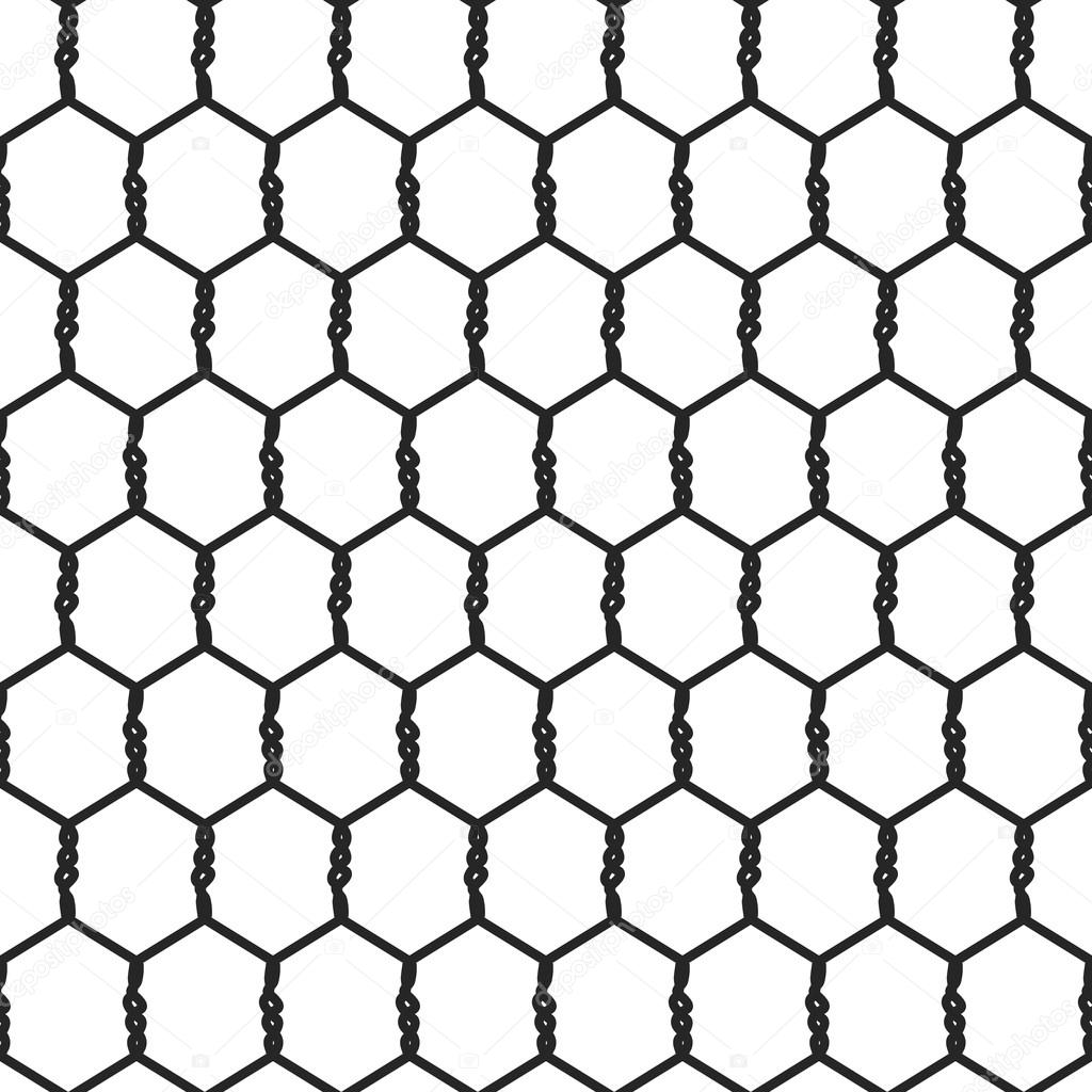 Seamless Wire Mesh. Vector Stock Vector by ©dimair 78349418