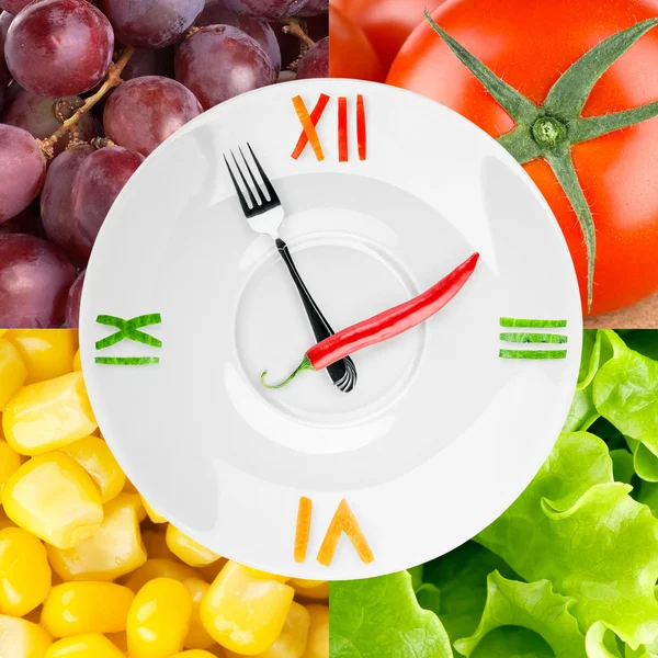 Food clock Stock Photos, Royalty Free Food clock Images | Depositphotos
