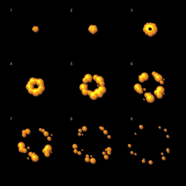 Animation sequence Stock Vectors, Royalty Free Animation sequence ...