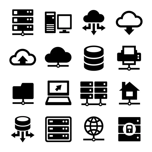 Cloud computing icons — Stock Vector © Lumumba #11896130