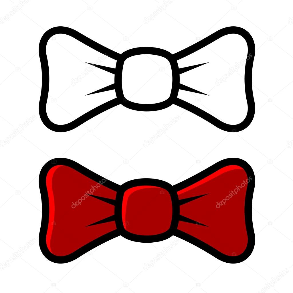 Red Bow Tie Drawing