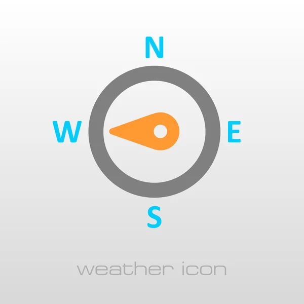 Compass wind rose icon. Meteorology. Weather ⬇ Vector Image by © ayra ...