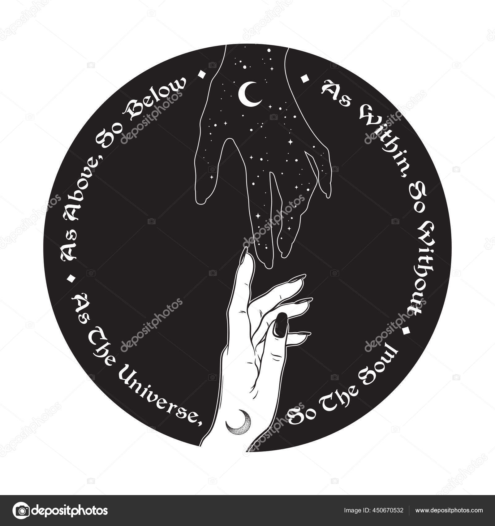 As Above So Below Tattoo Meaning