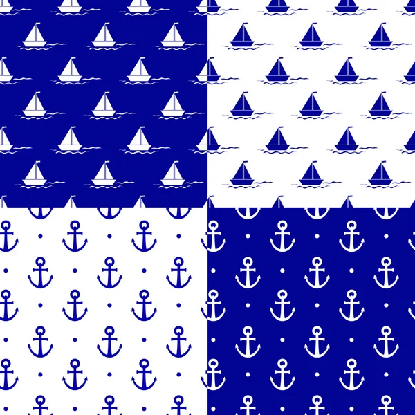 Marine pattern Stock Vector Image by ©varuna #77449356