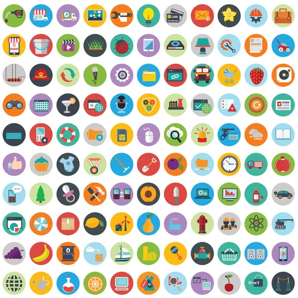 Flat icons design Stock Vector Image by ©royalty #81092964