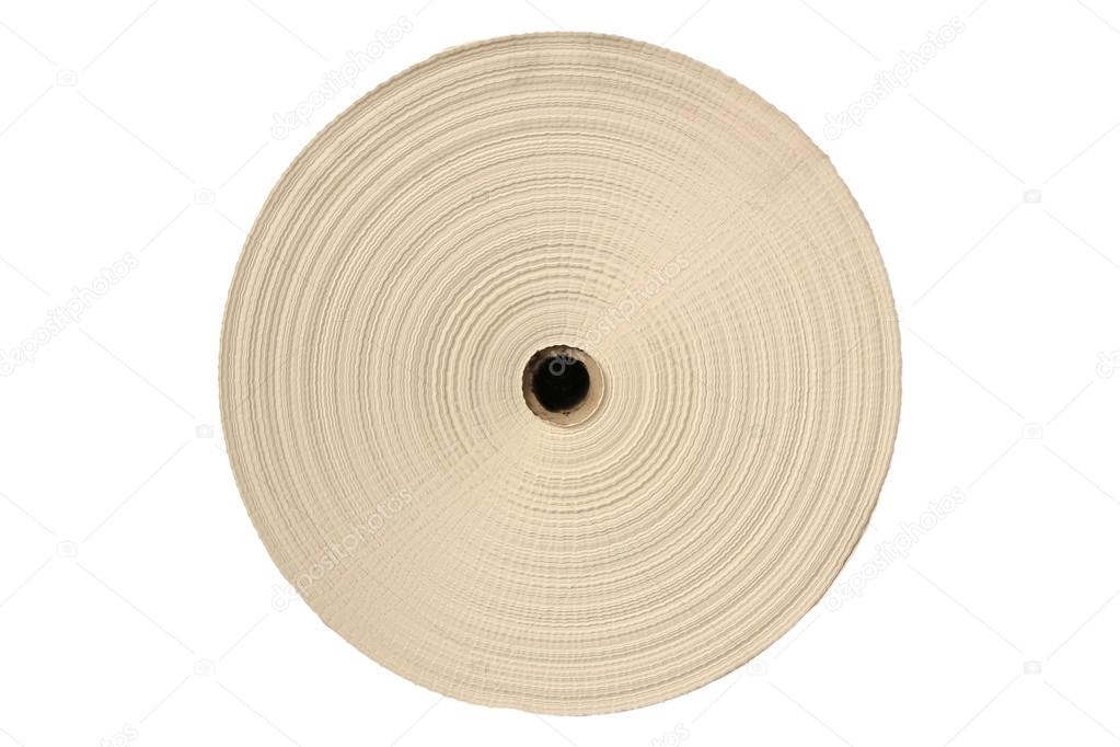 Single paper Roll isolated on white background — Stock Photo © reflex ...