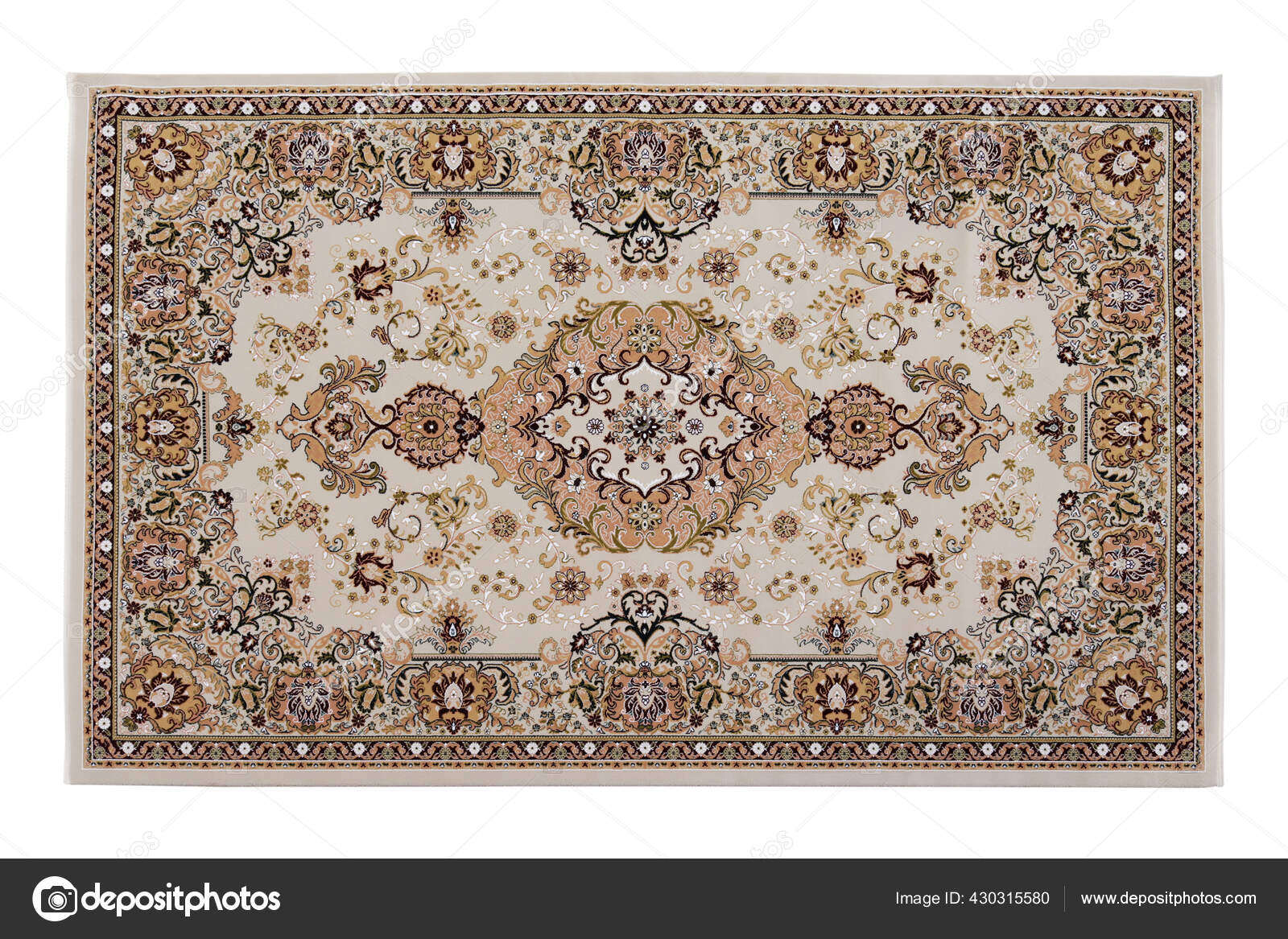 Traditional Wool Turkish Rug Handmade Decorative Stock Photo by ©reflex ...