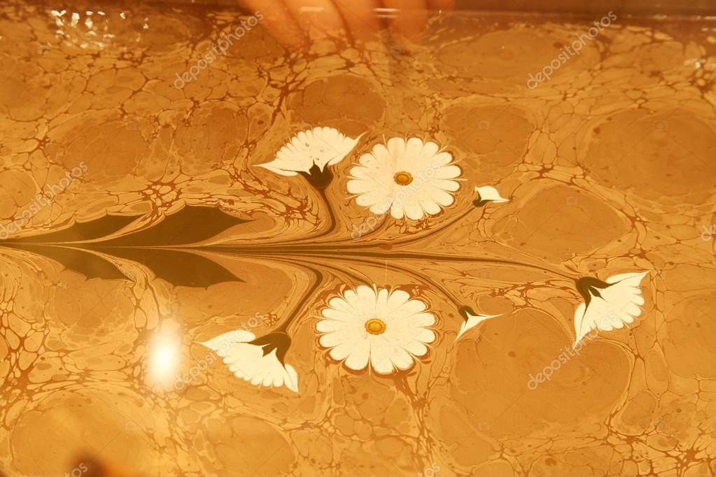 Ebru, Turkish marbling art background Stock Photo by ©reflex_safak 80203436