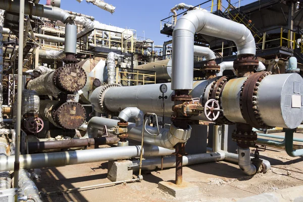 Pipe system in refinery Stock Photo by ©londondeposit 33828633