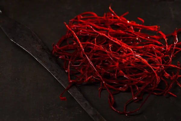 Chili pepper strings Stock Photo by ©lvenks 115467612