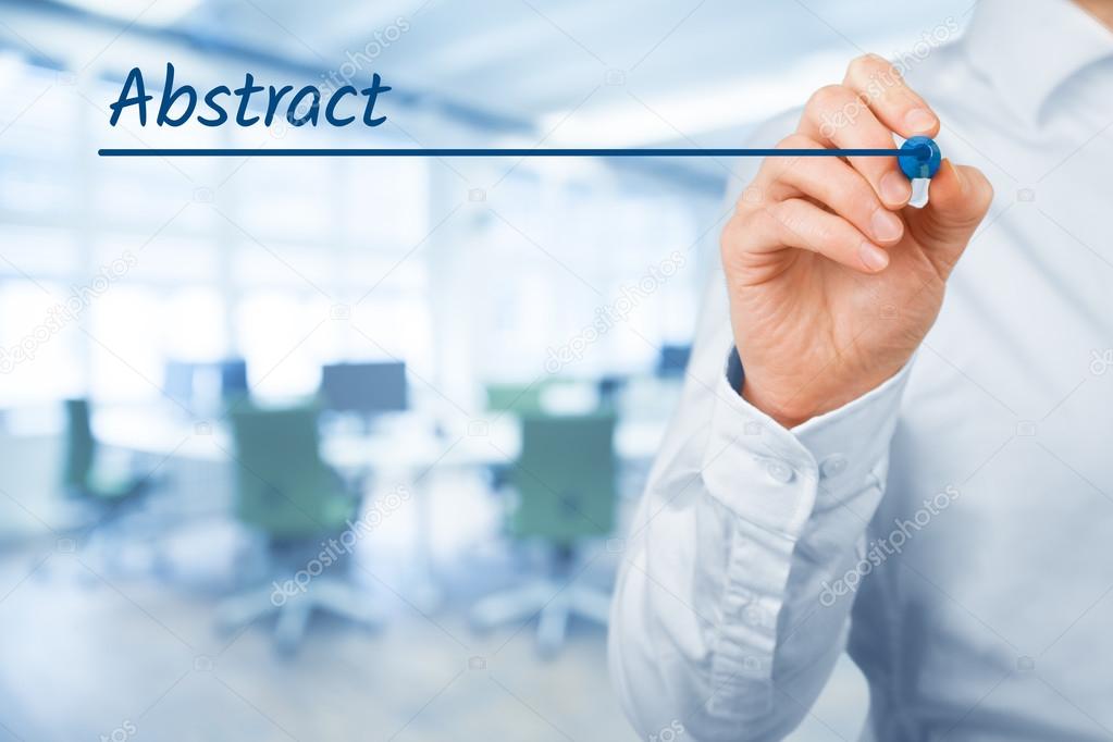 Abstract heading for business presentation — Stock Photo © Jirsak ...