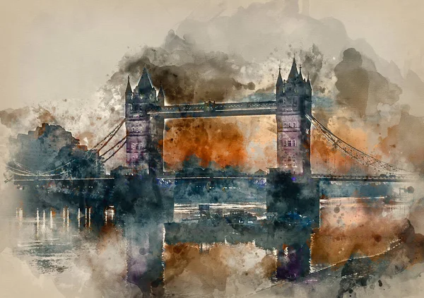 London watercolor Stock Photos, Royalty Free London watercolor Images ...