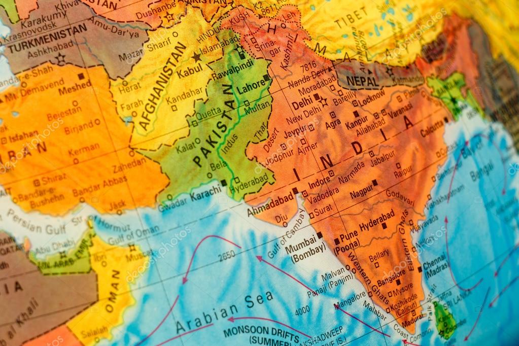 Map of India Stock Photo by ©twixx 62083635