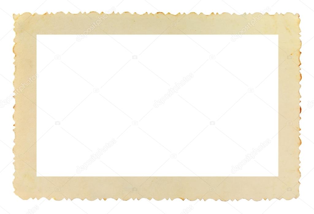 Vintage Photograph Edges