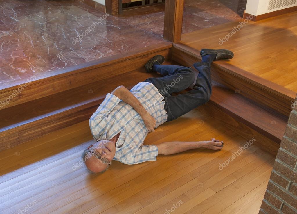 Person Falling Down The Stairs