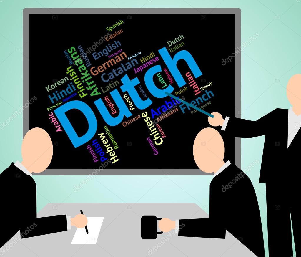 Dutch Language Shows The Netherlands And International Stock ...