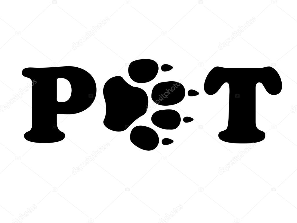 Pets Paw Means Domestic Animals And Breed — Stock Photo © stuartmiles ...
