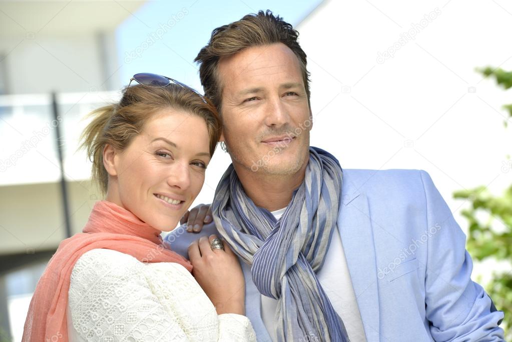 Mature couple looking towards future Stock Photo by ©Goodluz 53237531