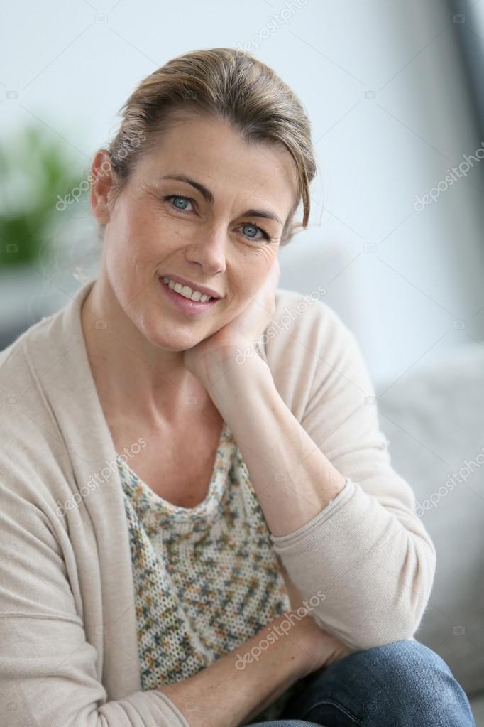 Attractive Middle Aged Woman