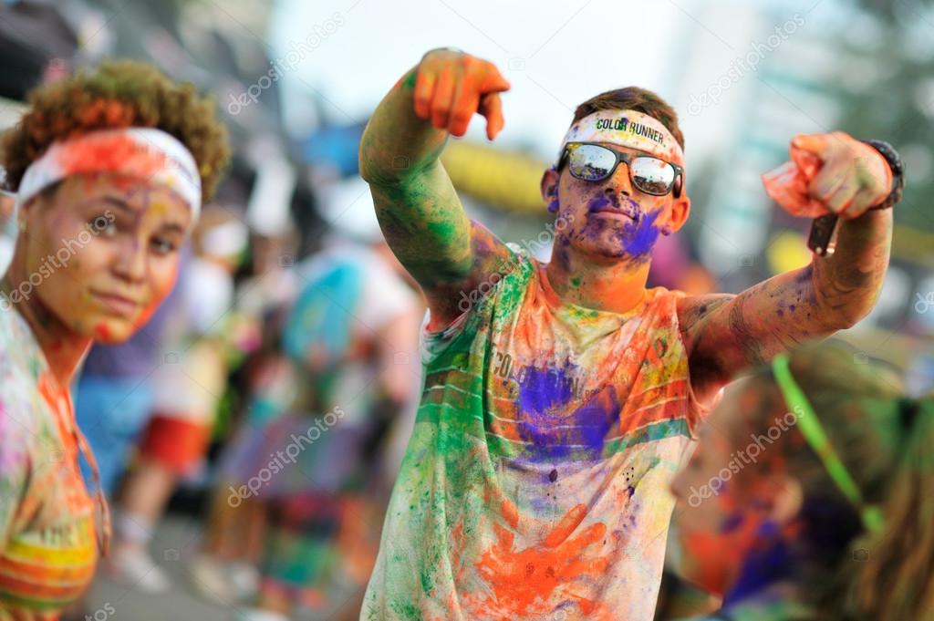 People at The Color Run — Stock Editorial Photo © razvanchirnoaga #64758917