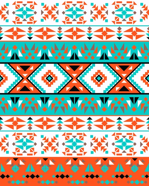 Colorful aztec pattern — Stock Vector © Smirno #35740717