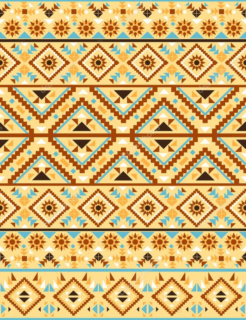 Seamless navajo pattern — Stock Vector © Smirno #56038287