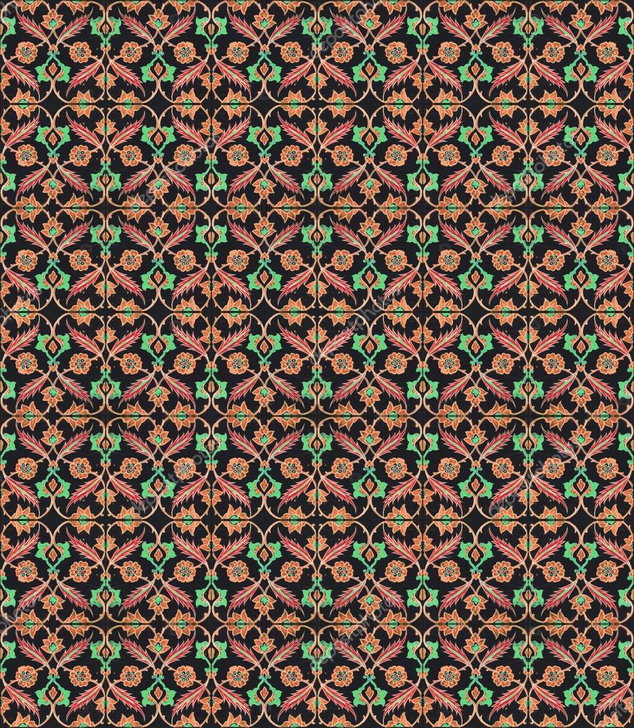 Iznik tile pattern Stock Photo by ©EnginKorkmaz 108560666