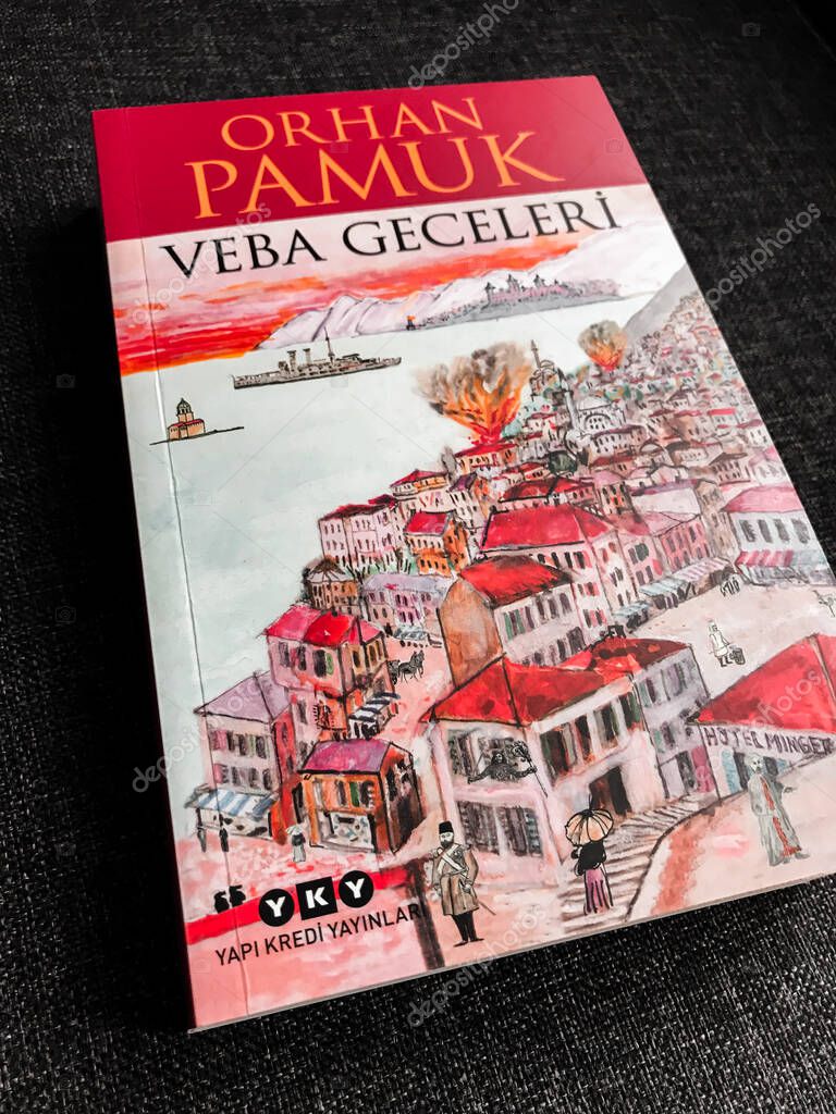 Estambul, Turquía - 23 de marzo de 2021: La última novela del ganador del Premio Nobel Orhan ...