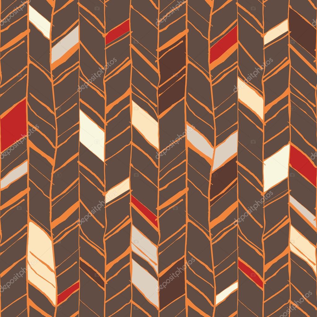 Hand drawn herringbone pattern Stock Vector Image by ©EnginKorkmaz ...