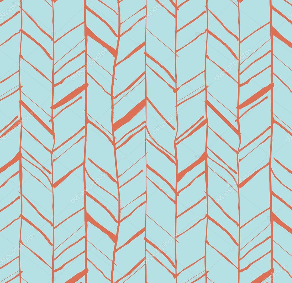 Hand drawn herringbone pattern Stock Vector Image by ©EnginKorkmaz ...