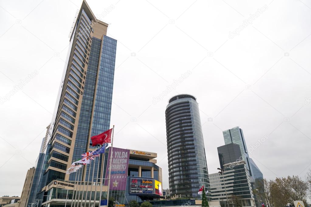 Levent district, Istanbul, Turkey – Stock Editorial Photo ...