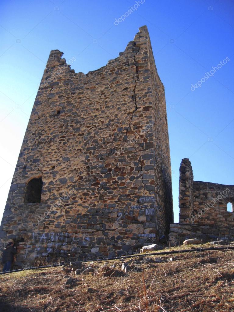 Towers Of Ingushetia. Ancient Architecture And Ruins — Stock Photo ...