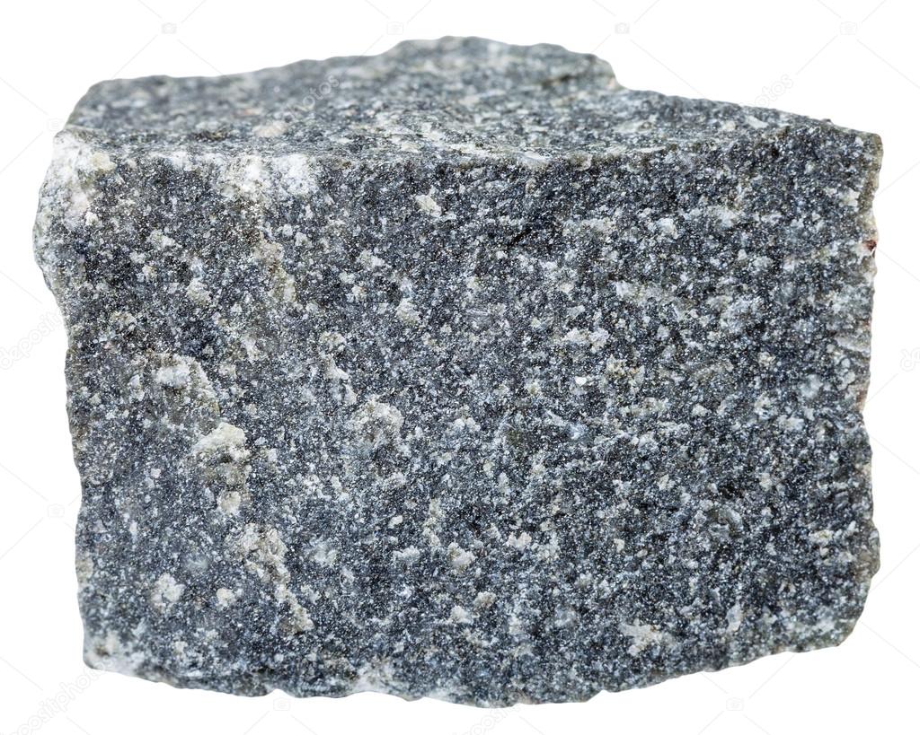 Andesite stone isolated on white background Stock Photo by ©vvoennyy 122534372