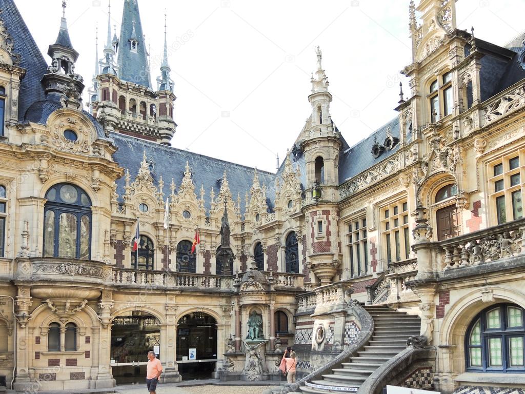 Benedictine Palace in Fecamp town, France – Stock Editorial Photo ...