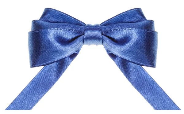 Blue satin bow Stock Photo by ©ravnodenstvie 1223024