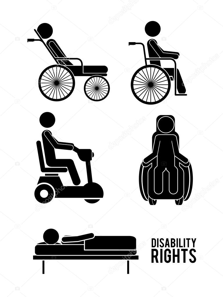 Disability rights design Stock Vector Image by ©grgroupstock #102112536