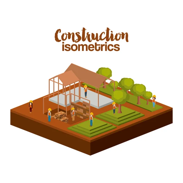 Construction isometrics design Stock Vector Image by ©grgroupstock ...