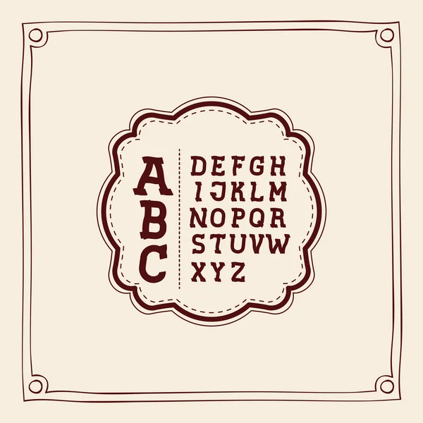 Alphabet written on cover design Stock Vector Image by ©grgroupstock ...