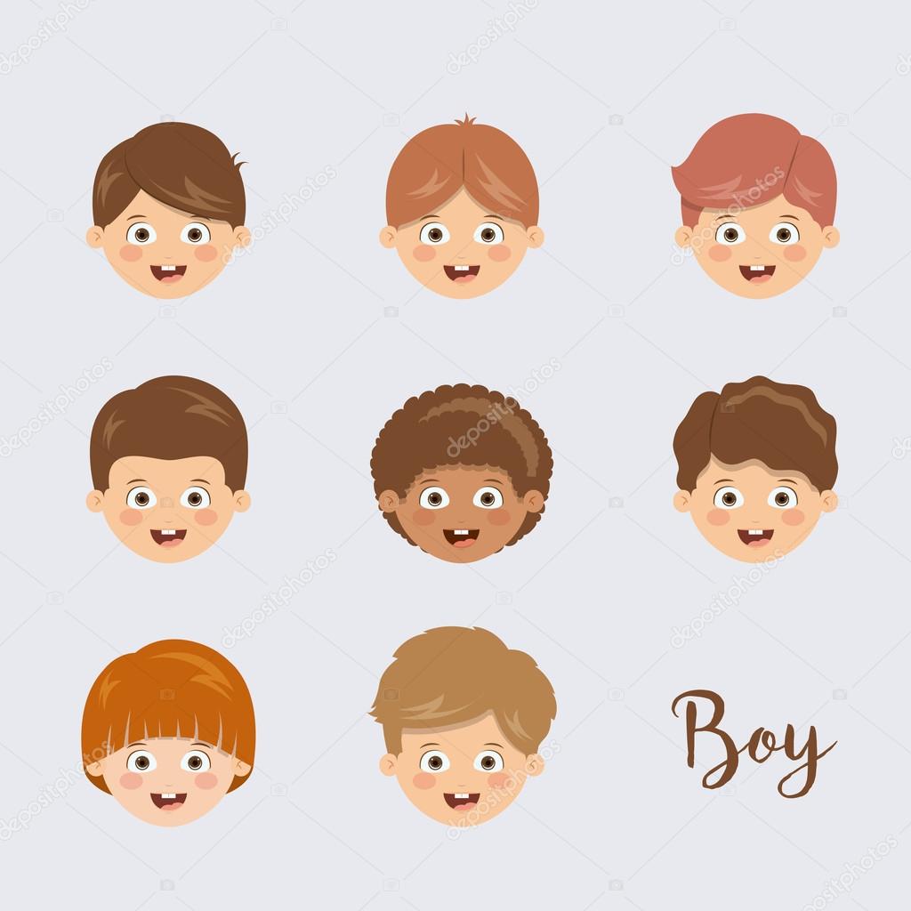 Boy character design Stock Vector Image by ©grgroupstock #113386696