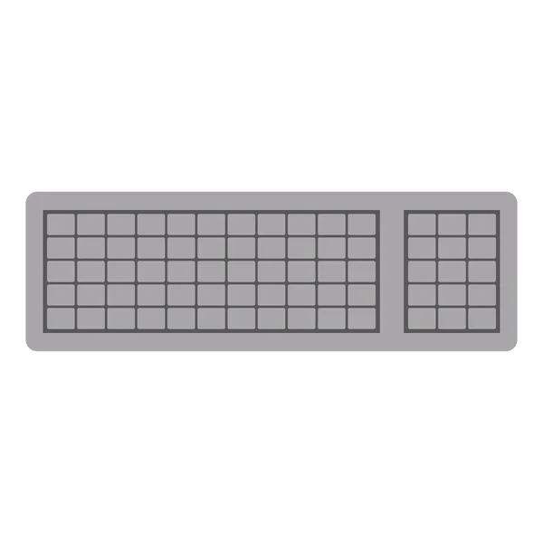 White computer keyboard icon ⬇ Vector Image by © grgroupstock | Vector ...