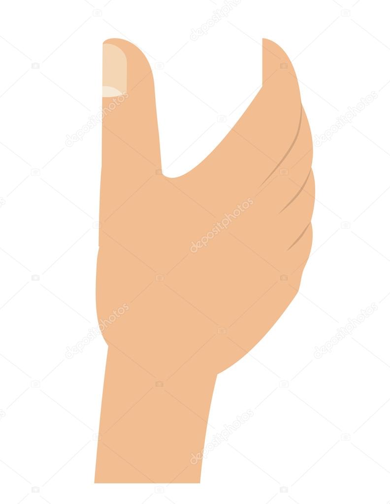 Human palm hand design Stock Vector Image by ©grgroupstock #124815388