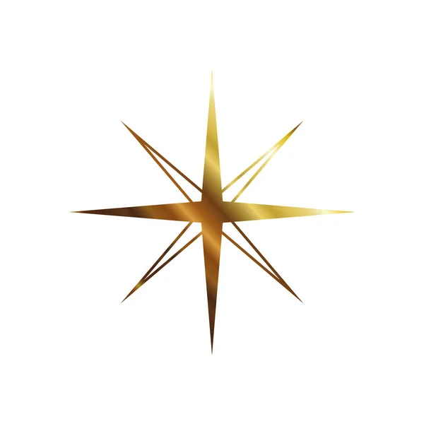 Star of 5 points gold style icon vector design Stock Vector by ...