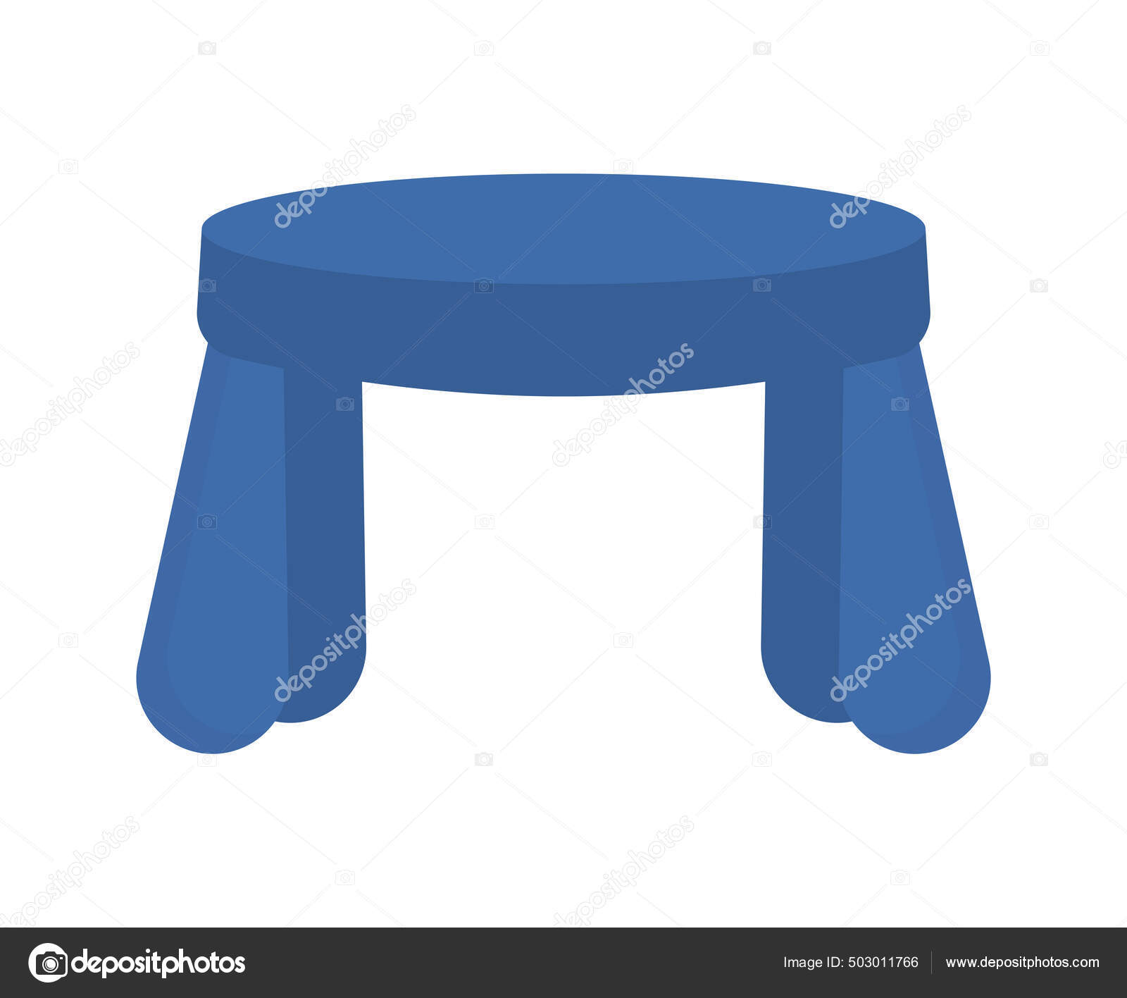 Blue chair design Stock Vector by ©grgroupstock 503011766