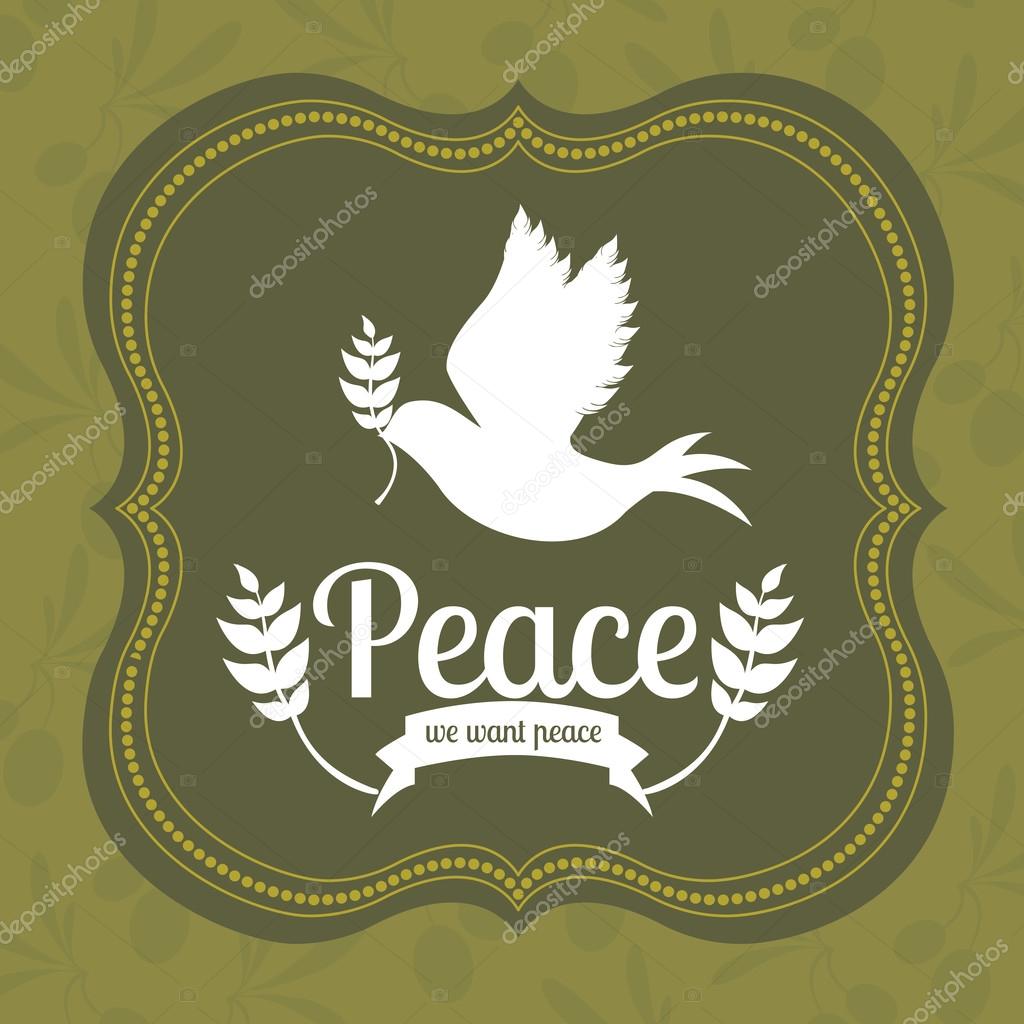 Peace design Stock Vector Image by ©grgroupstock #52082567
