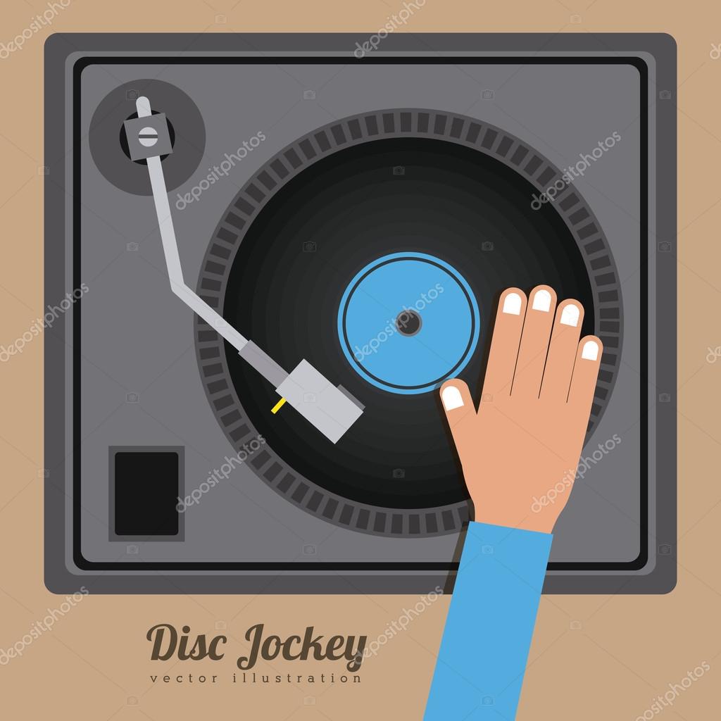 DJ design Stock Vector by ©grgroupstock 54432159
