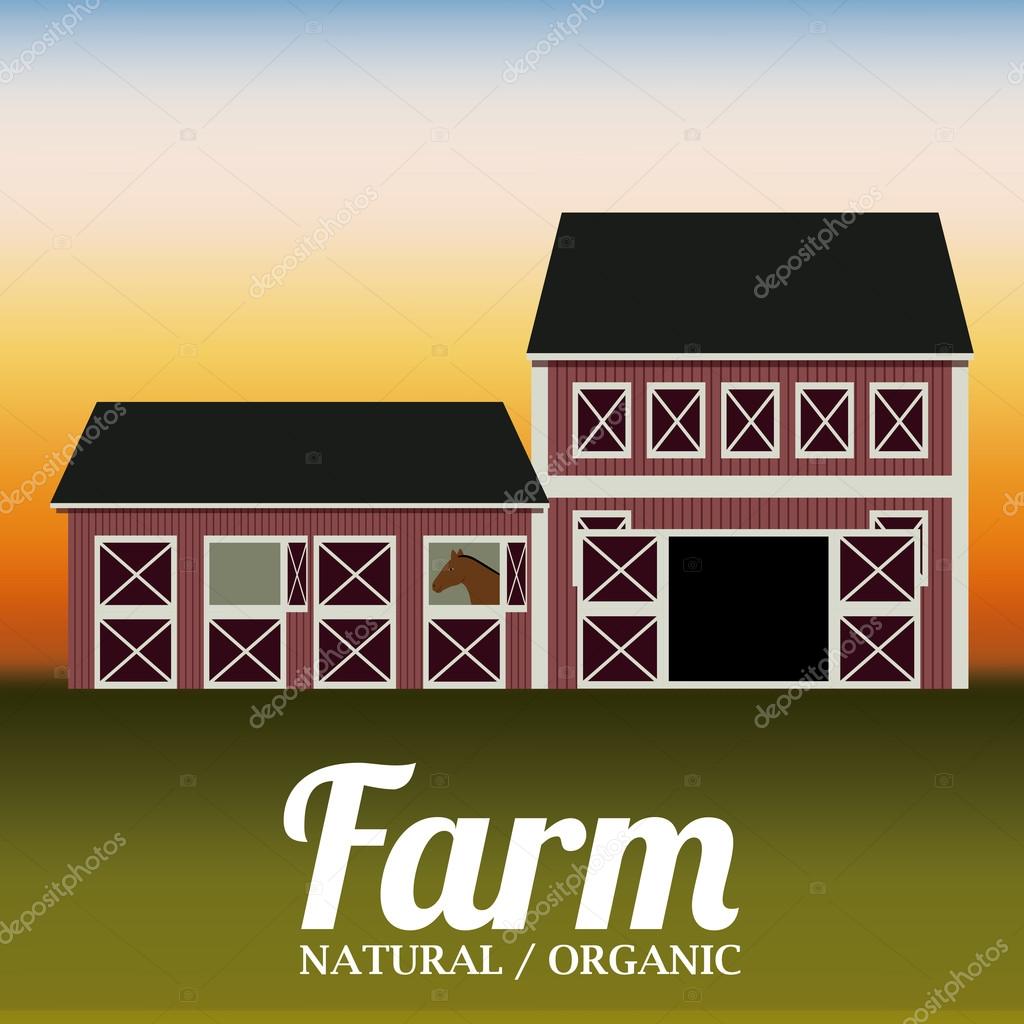Farm design Stock Vector by ©grgroupstock 57309413