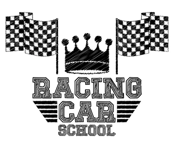 Racing design,vector illustration. Stock Vector by ©grgroupstock 60996931