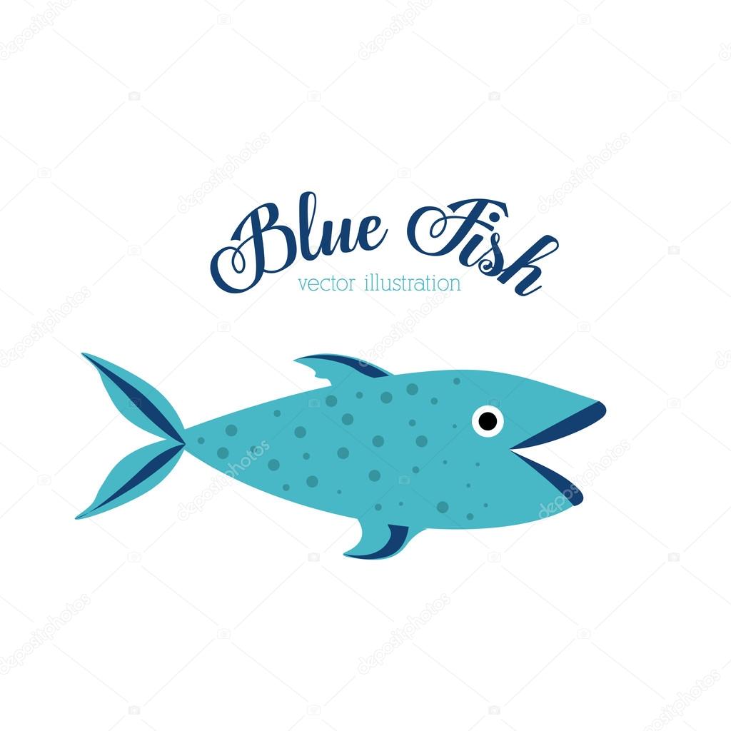 Fish design, vector illustration. Stock Vector by ©grgroupstock 62204001