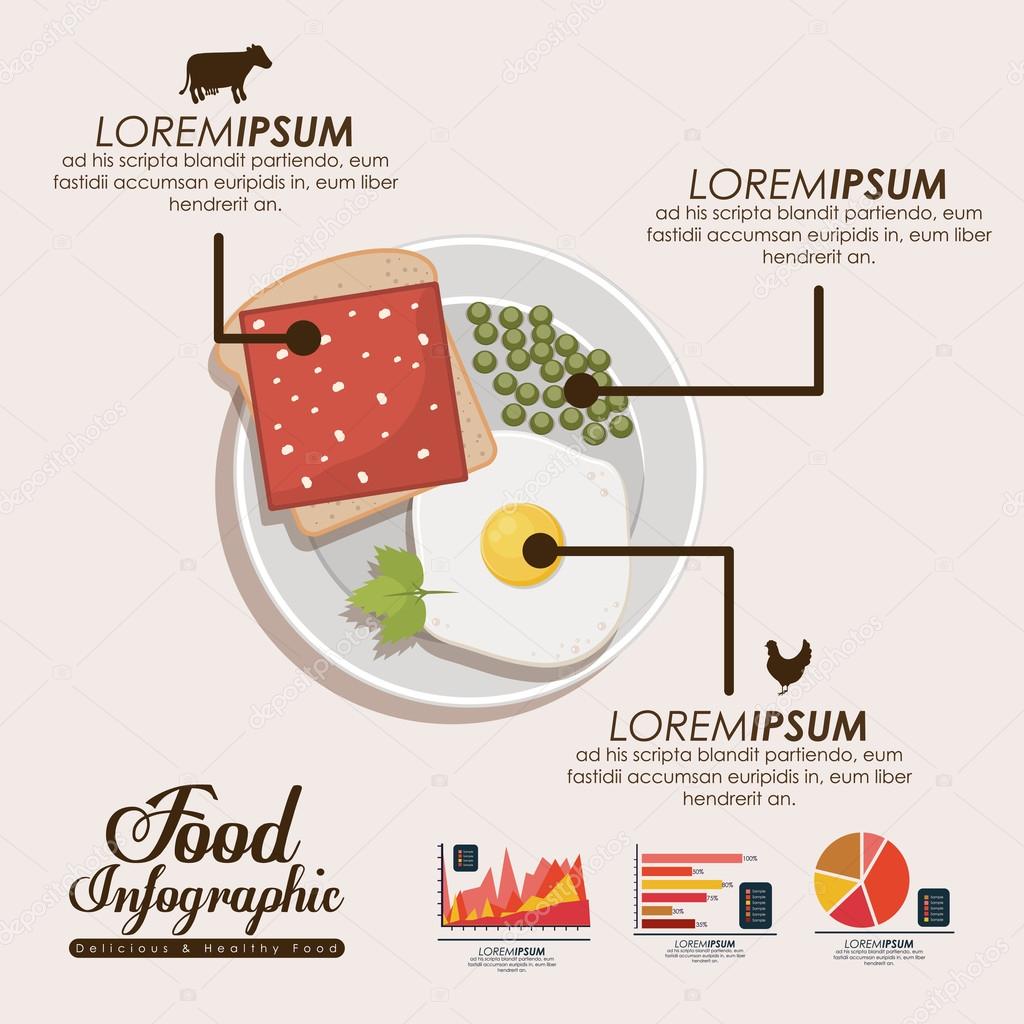 Food infographic design Stock Vector Image by ©grgroupstock #67090595